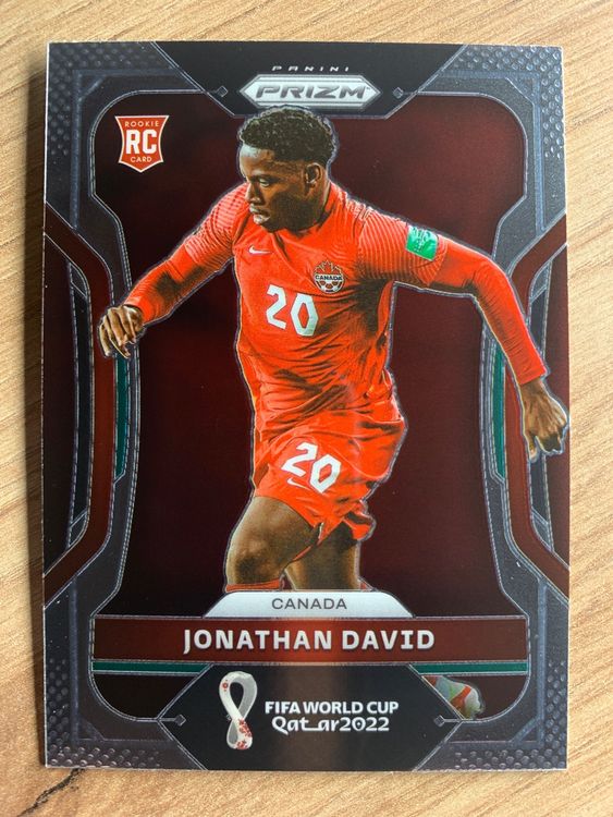 Soccer Jonathan David RC Prizm FIFA World Cup Quatar 2022 🔥 (Gebraucht ...