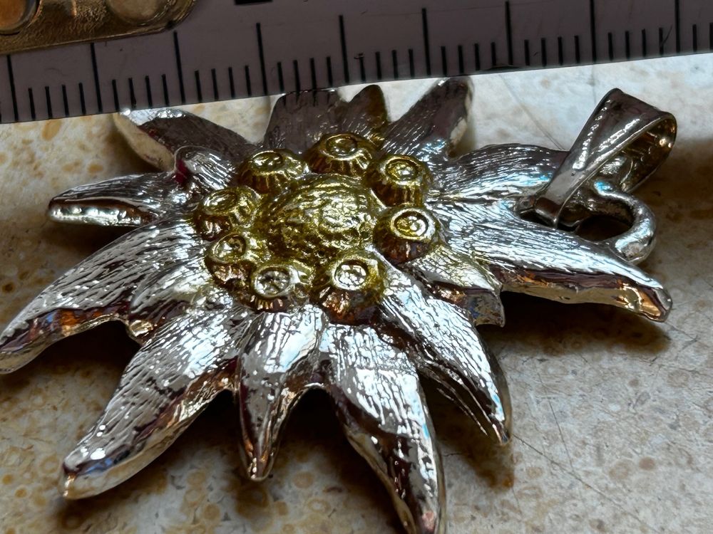 Edelweissanhänger gross (ca 4.5cm) | Kaufen auf Ricardo