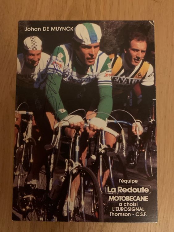 Johan De Muynck Radsport Autogramm Giro Sieger 1978 (Gebraucht) in ...