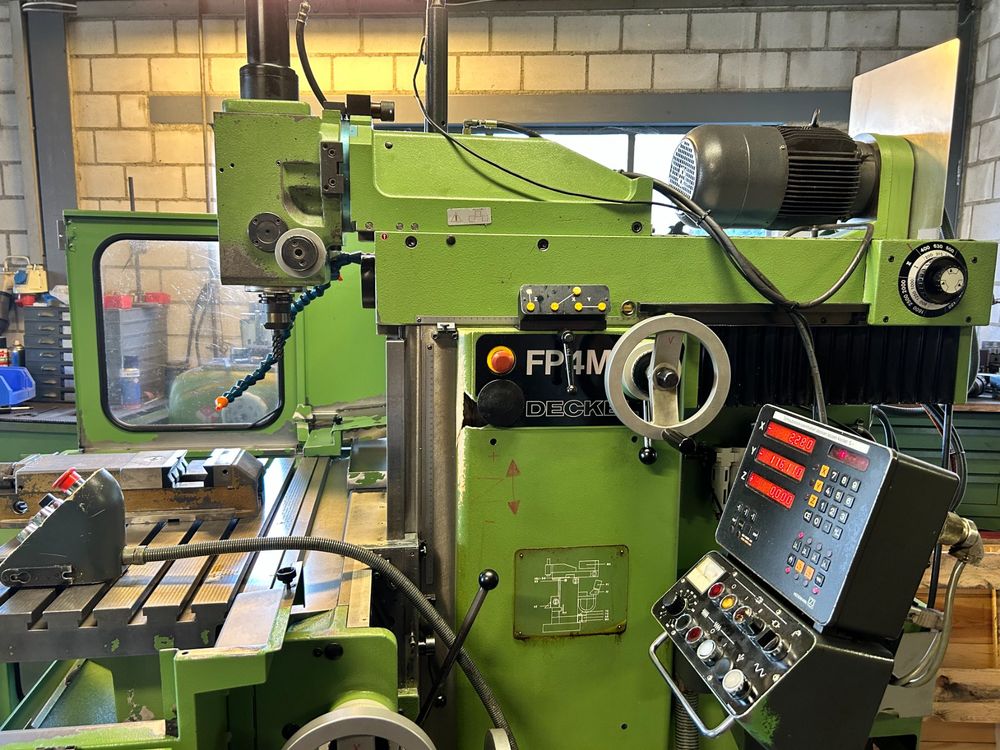 DECKEL FP 4 M Fräsmaschine (Gebraucht) in Münchenstein für CHF 7900 ...