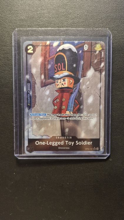 One Piece TCG - One-Legged Toy Soldier Full Art (Neu (gemäss ...