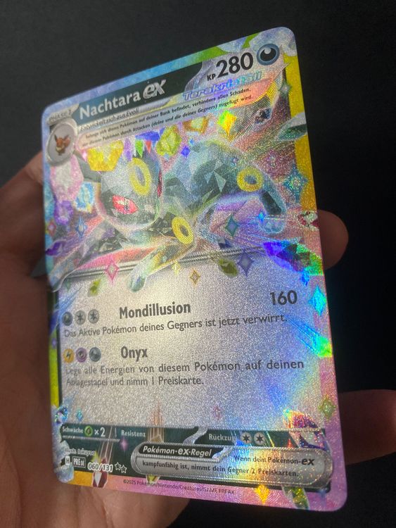 Nachtara ex 60 - Umbreon - Noctali - Prismatic Evolutions DE (Neuf ...