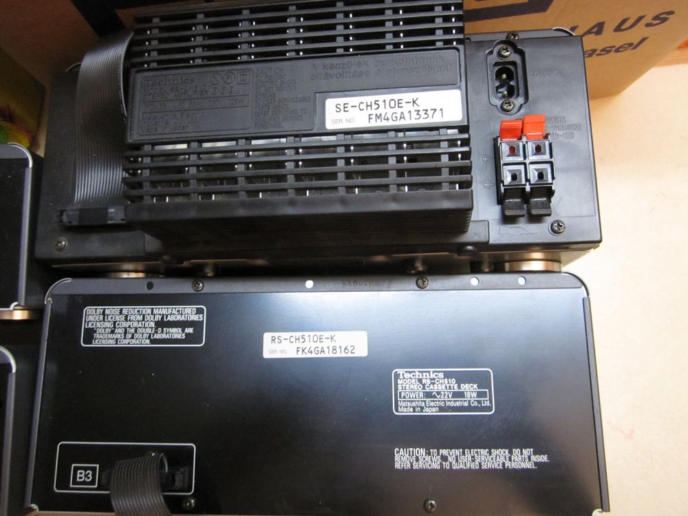 Technics Stereo-Anlage SE CH 510 (Stereo Amplifier) (Gebraucht) in Binningen für CHF 75 – mit ...