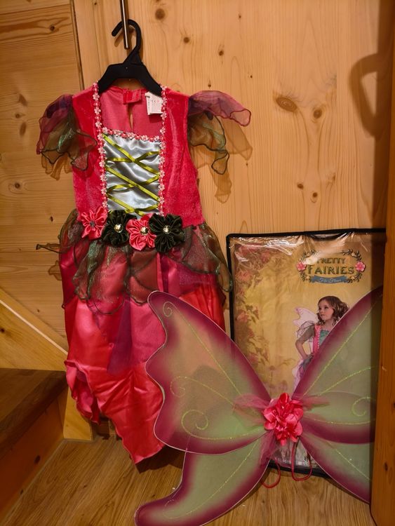 Fasnachtskostüm Blumenfee Preety Fairies Feenkostüm Gr. 128 (Gebraucht ...