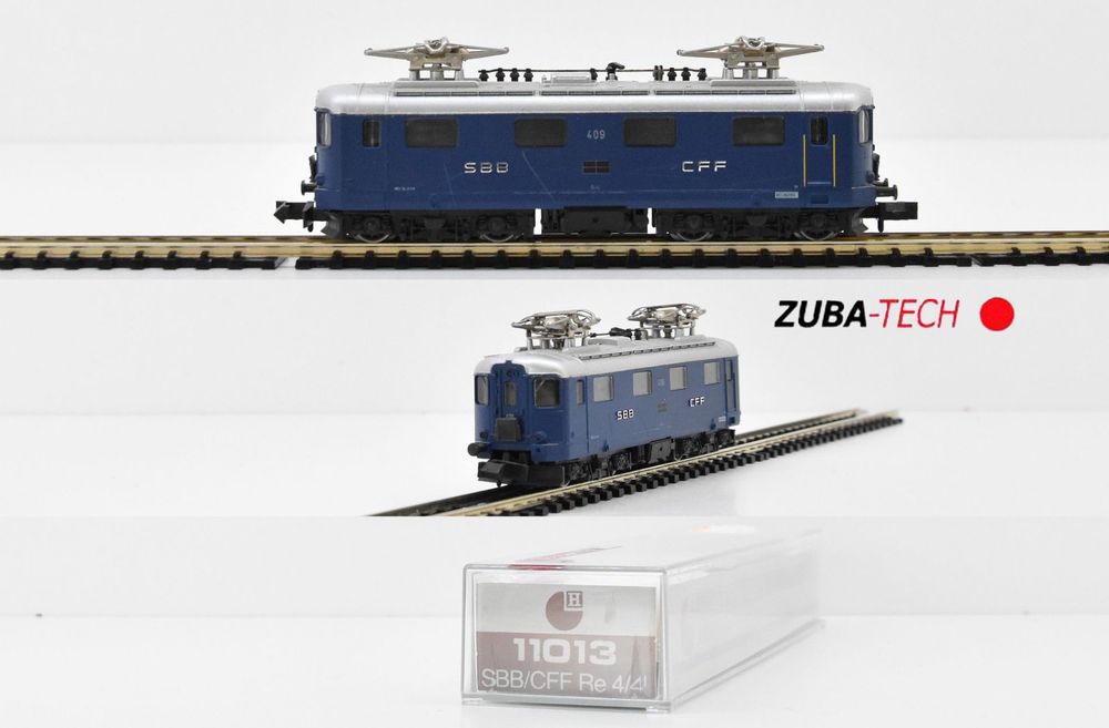 Hobbytrain 11025 E-Lok Re 4/4 I Blau SBB Spur N Analog (Gebraucht) in ...