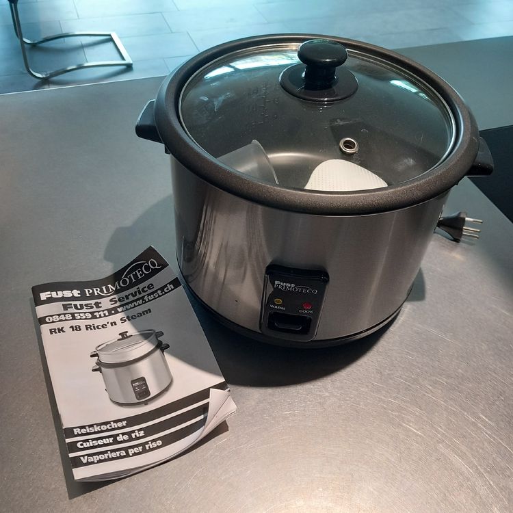 Reiskocher Fust RK 18 Rice'n Steam mit Zubehör (Neu (gemäss ...