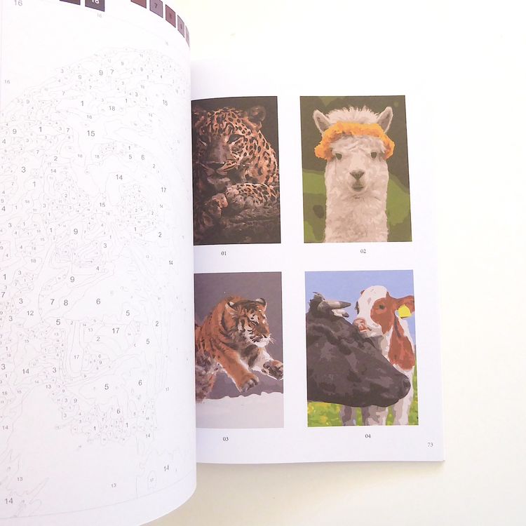 Malen nach Zahlen - 72 Blatt - A4 - Malbuch - Tiere (Neu und originalverpackt) in Basel für CHF ...