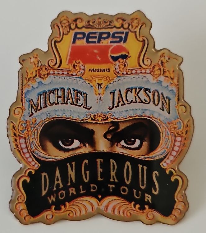 Michael Jackson Dangerous Tour Pin Anstecker (Gebraucht) in Rheinfelden ...