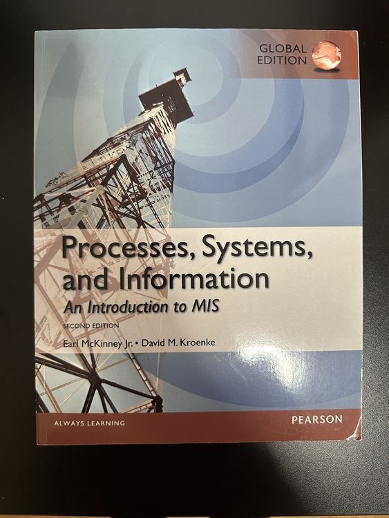 MIS "Processes, Systems, and Information" 2a ed. 📚ALS NEU (Gebraucht) in Kriens für CHF 25 – mit ...