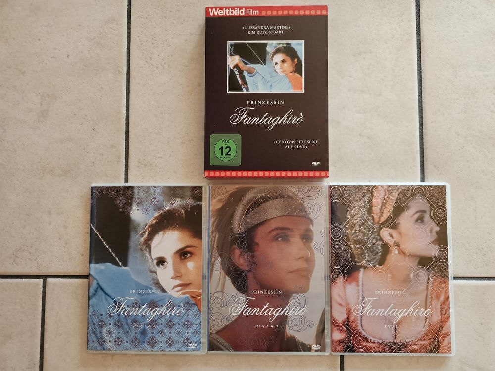Prinzessin Fantaghiro - Komplette Serie auf 5 DVD's (Gebraucht) in ...