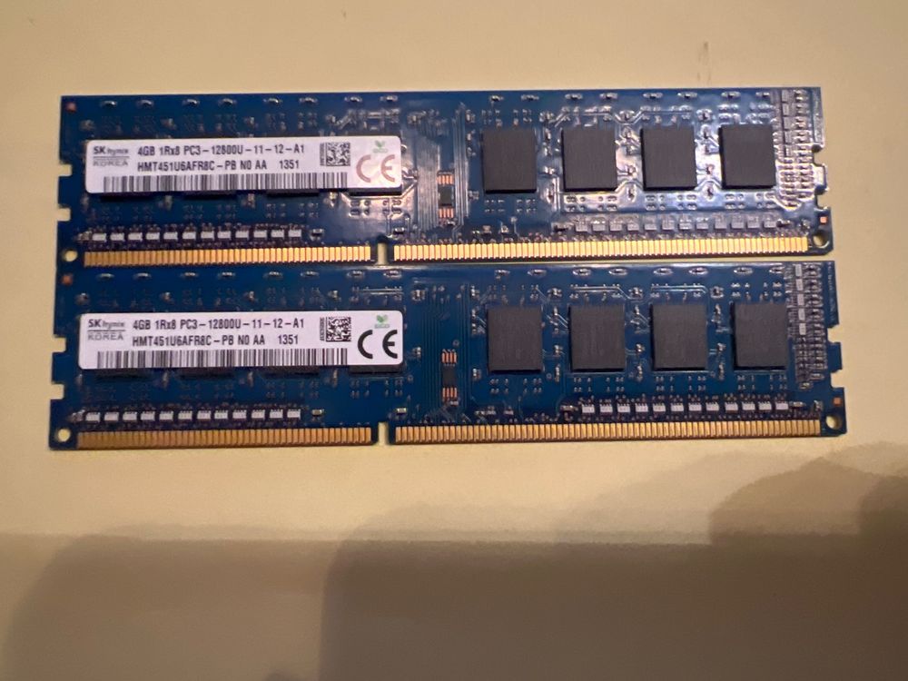 2x RAM 4Go DDR3 12800U PC Bureau (SK Hynix) (Gebraucht) in Genève für ...