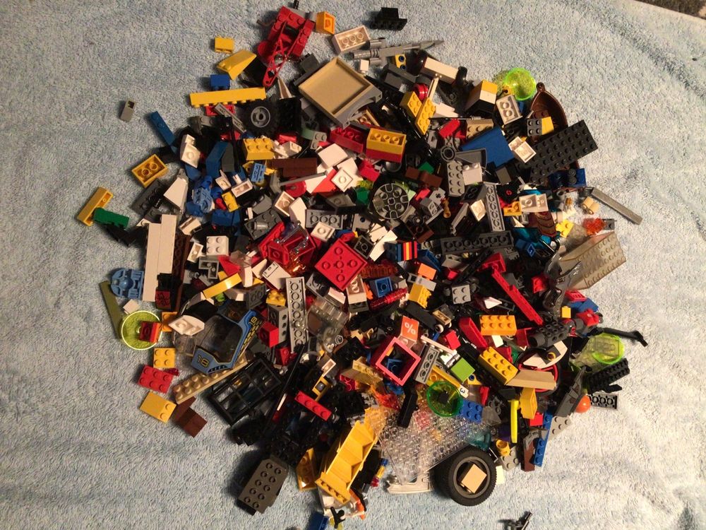 Verschiedene Lego teile aus Sammlung 1 kg 8 (Gebraucht) in für CHF 16 ...
