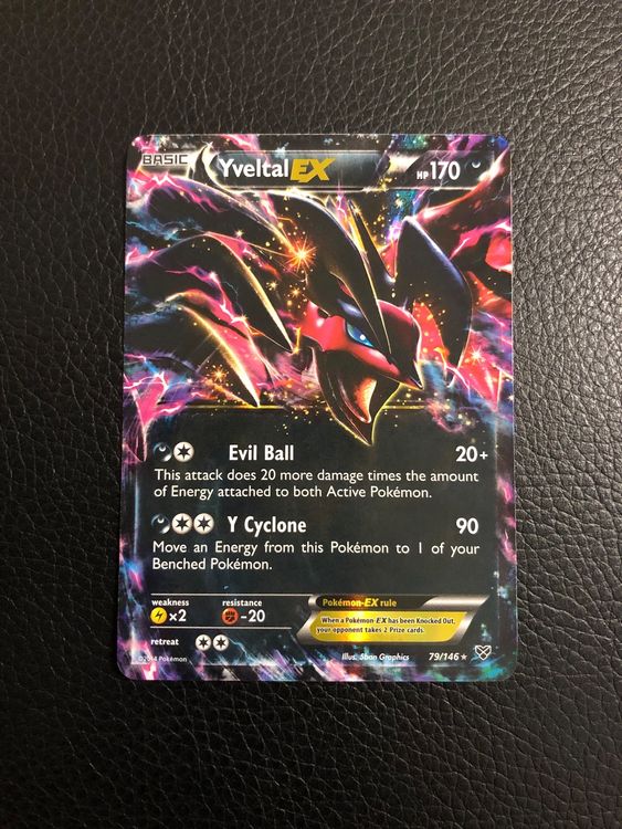 2014 XY (Base Set) Yveltal EX 79/146 Ab 1 (Gebraucht) in Paradiso für CHF 9 – mit Lieferung auf ...