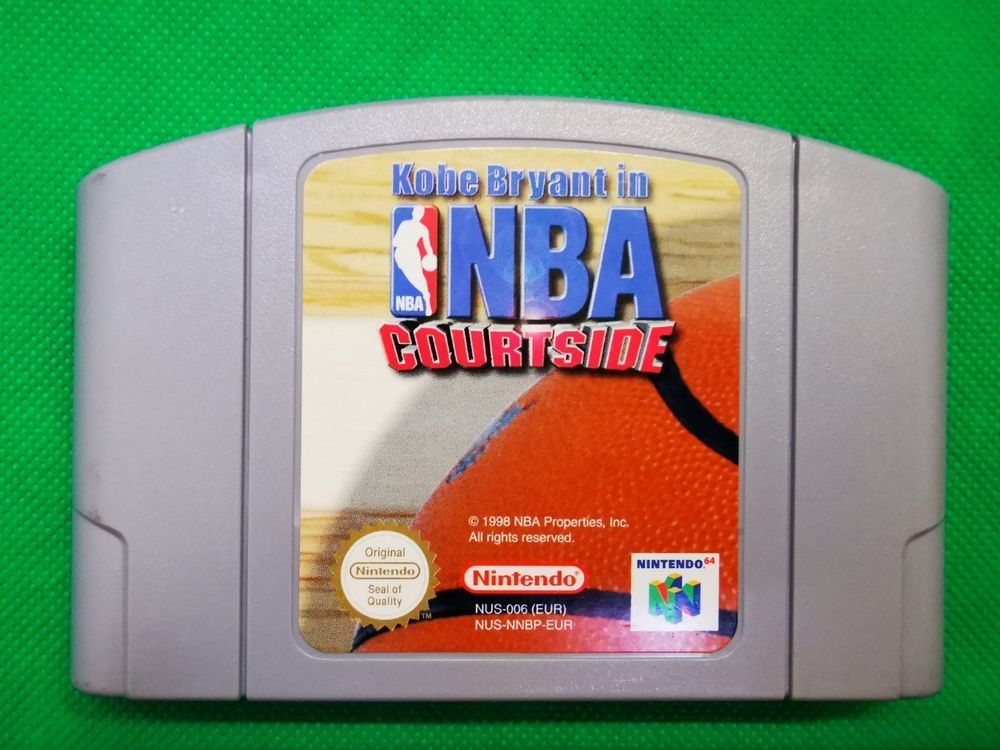 Nintendo 64 NBA Kobe Bryant - Courtside *getestet* N 64 (Gebraucht) in ...