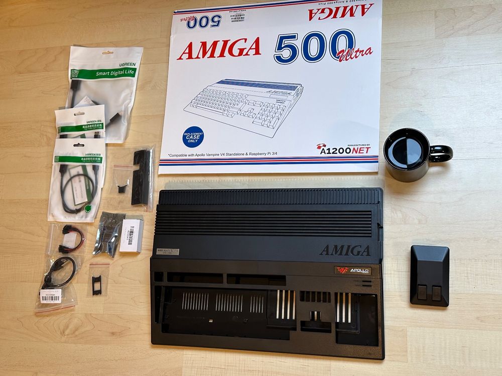 Commodore Amiga 500 Gehäuse Apollo Special Edition (Neu und ...