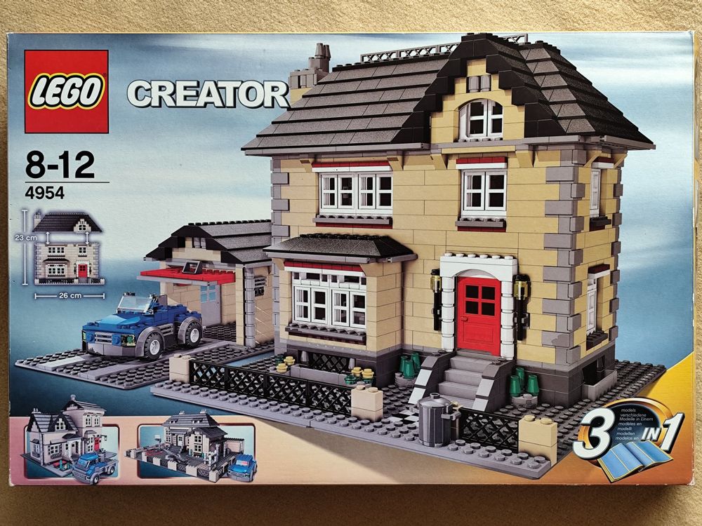 LEGO Creator, Stadthaus Model 4954 Komplet mit OVP (Rarität) (Neu ...