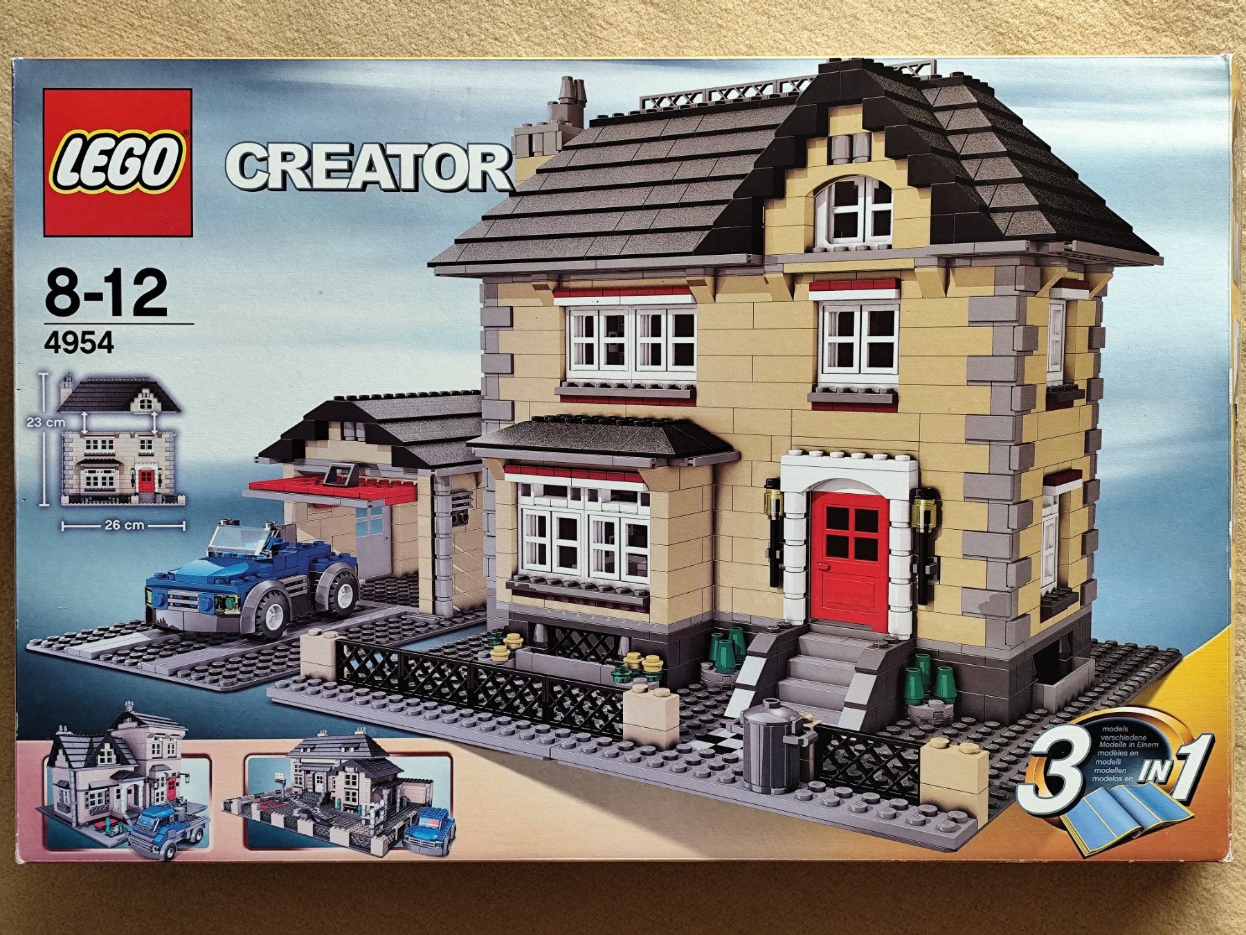 LEGO Creator, Stadthaus Model 4954 Komplet mit OVP (Rarität) (Neu ...
