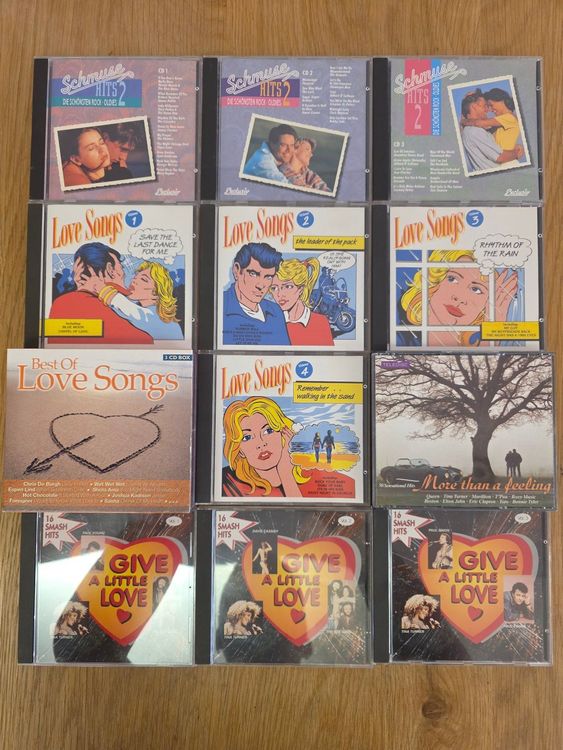CD Sammlung - 12 x Love Songs (1x 3 CD, 1x Doppel) (Gebraucht) in ...
