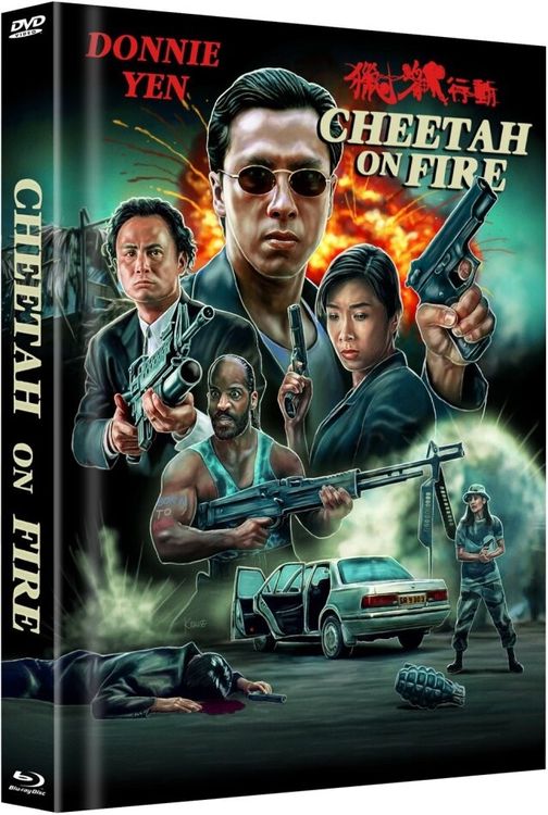Cheetah on Fire (92)Uncut, Mediabook, Cover A, Blu Ray & DVD (Gebraucht ...