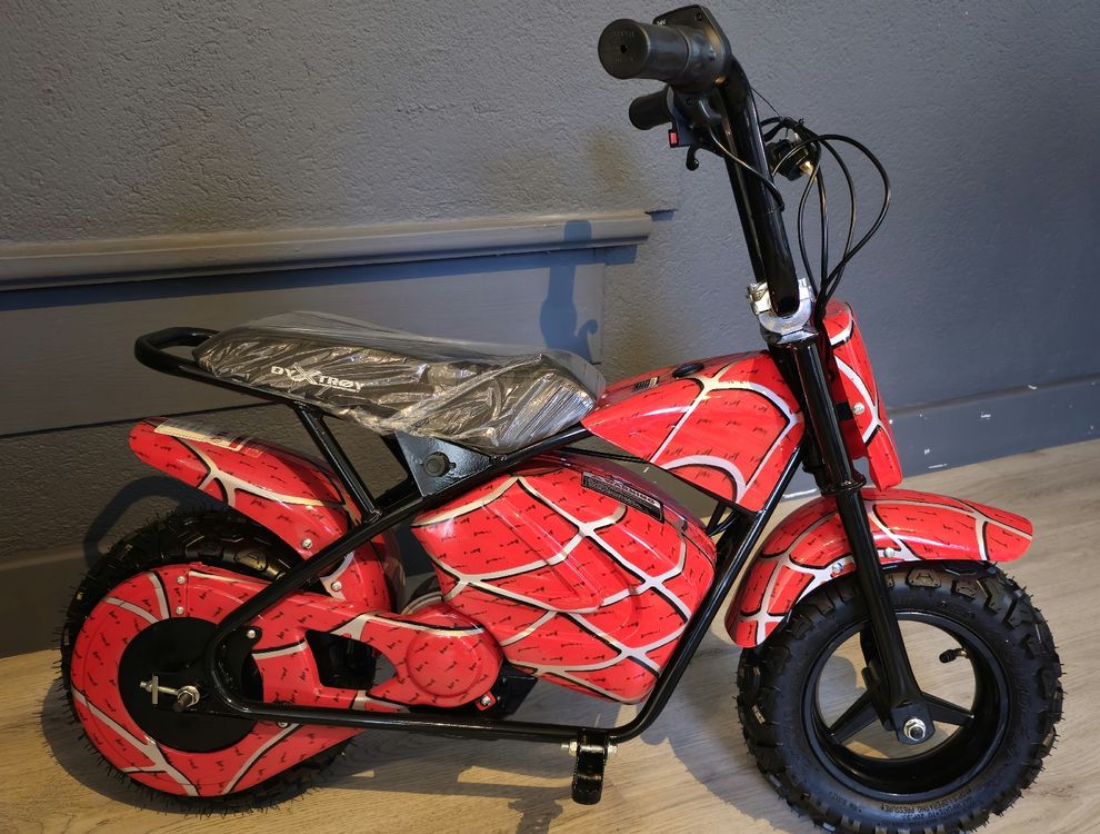 E Mini Bike Spider Optik für Kinder 250Watt (Neu und originalverpackt ...