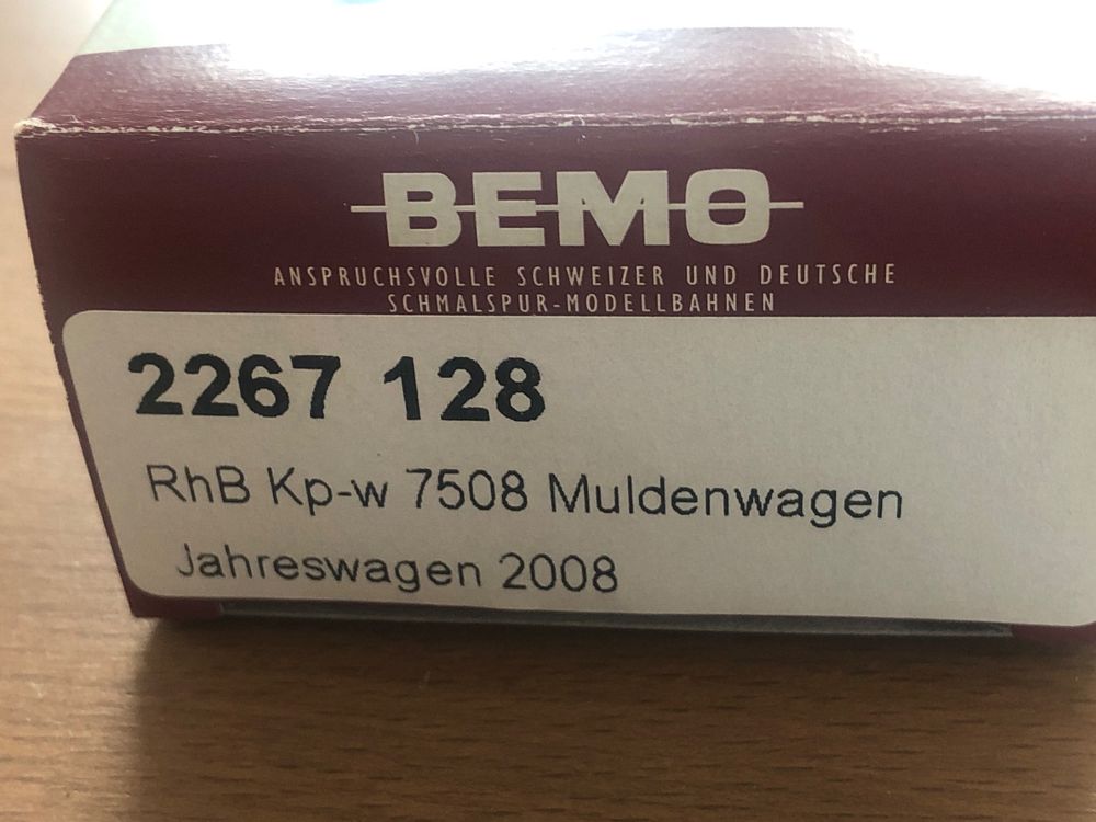 BEMO 2267128 (Gebraucht) in Horriwil für CHF 35 – mit Lieferung auf ...