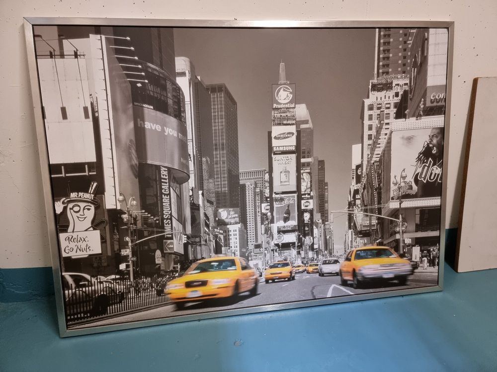 New York Times Square Wandbild 140 x 100 | Kaufen auf Ricardo