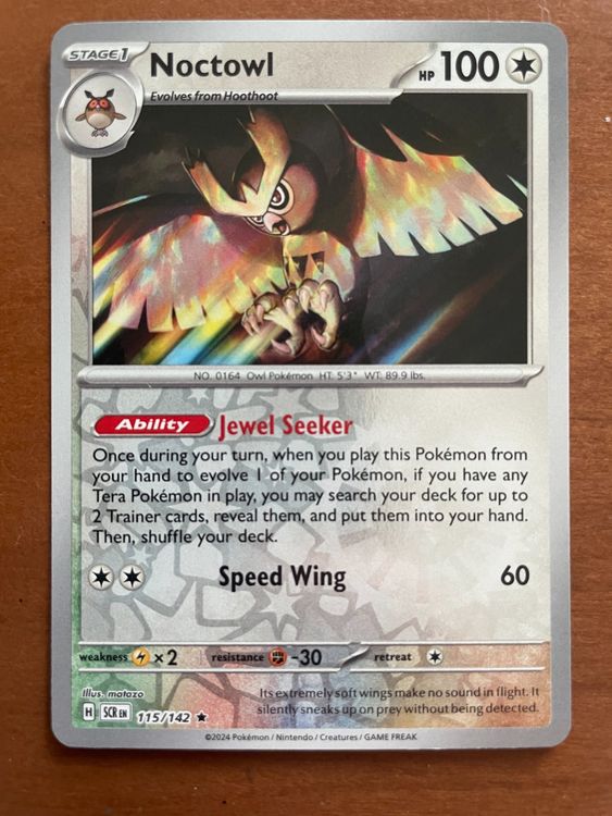 Pokemon Noctowl Reverse ENG (Versand gratis) (Neu (gemäss Beschreibung)) in Chur für CHF 0.2 ...