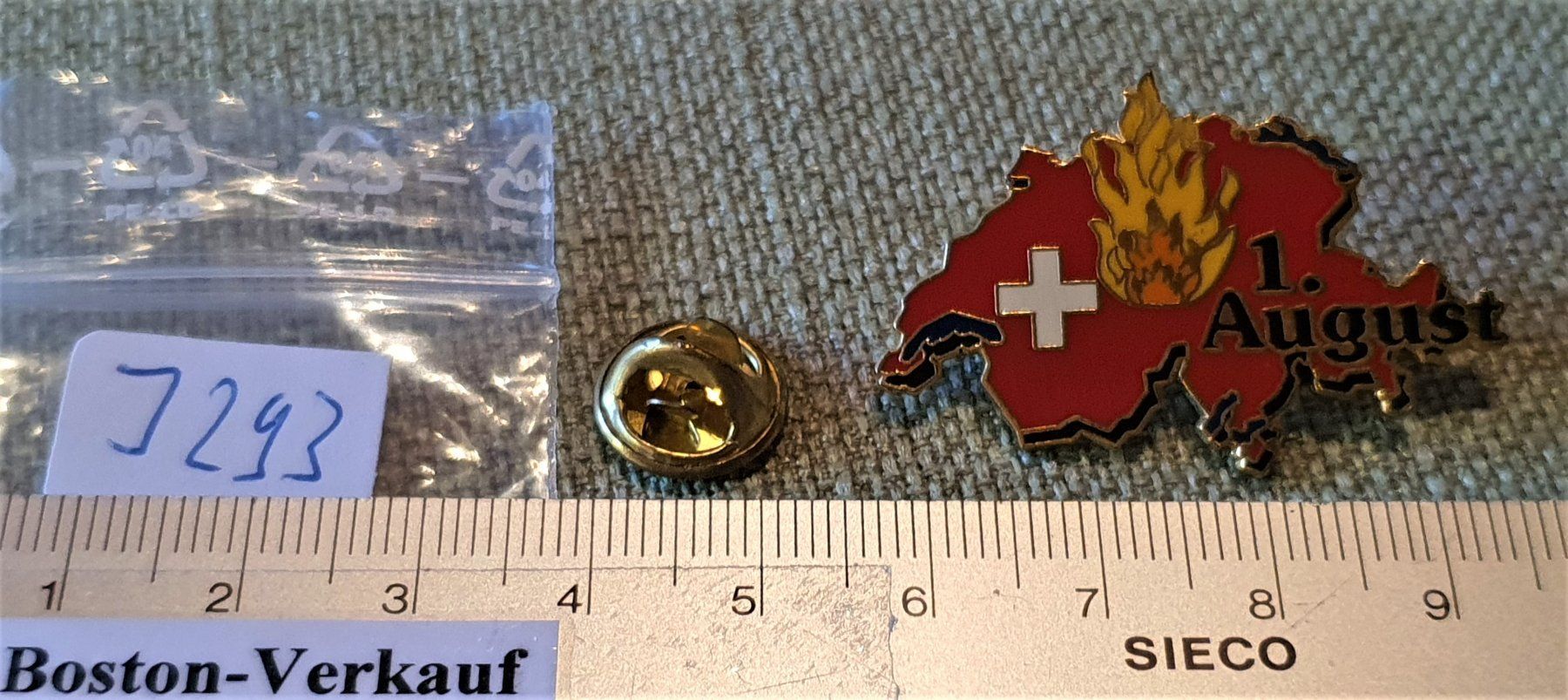 J293 - 1. August in der Schweiz Suisse Höhen-Feuer (Gebraucht) in ...