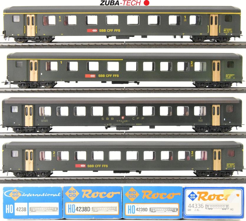 Roco 4x EW II der SBB, H0 GS, mit OVP (Gebraucht) in St. Gallen für CHF 86 – mit Lieferung auf ...