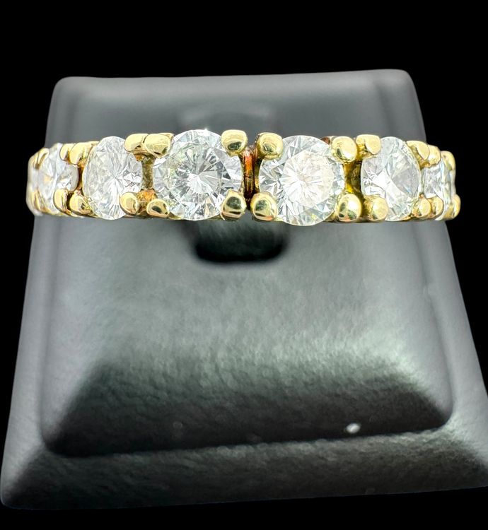 Halballiance Bucherer Diamanten 1.0c Ring 18k Gr 58 *S1310 (Gebraucht ...