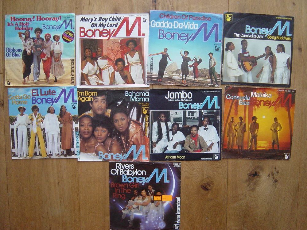 Sammlung Boney M 9 Singles | Kaufen auf Ricardo
