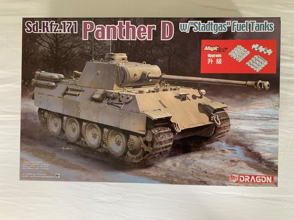 Dragon 6881 Panther D w/Stadtgas Fuel Tanks Magic Tracks (Neu und ...