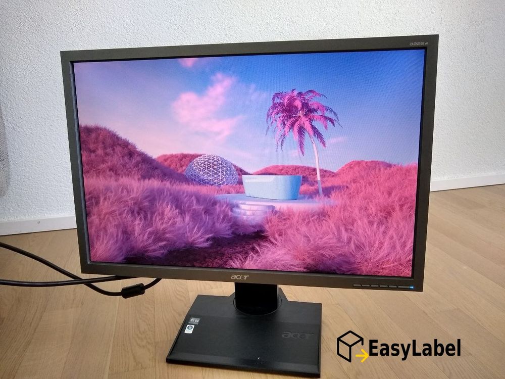 Acer B223W, 22"/55.9cm, 1680x1650. Lieferung gratis | Kaufen auf Ricardo
