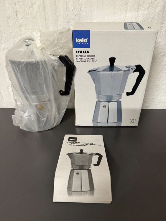 Kela Line ITALIA Espressomaschine. NEU und original verpackt (Neu und originalverpackt) in ...