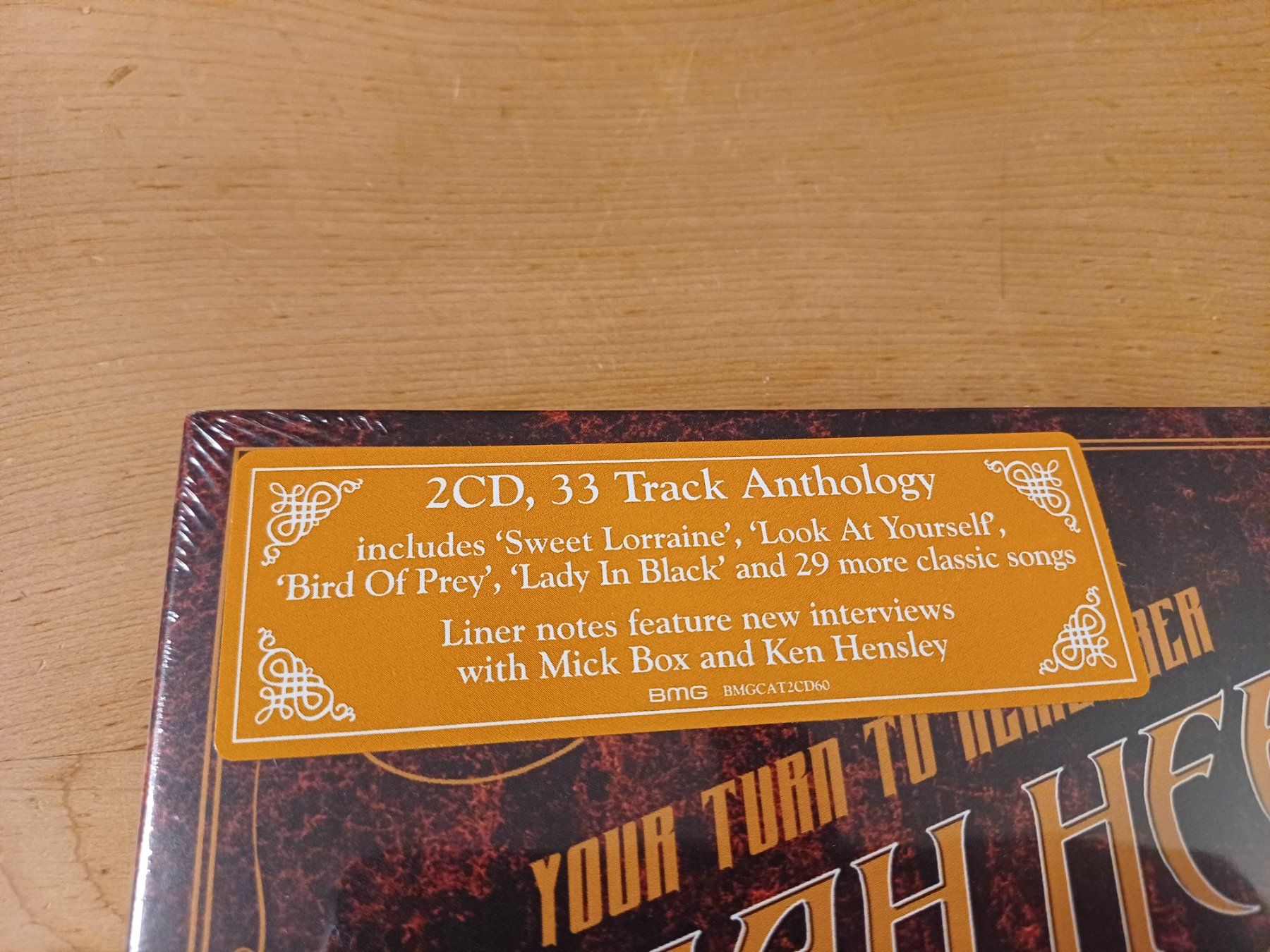 Uriah Heep Your Turn To Remember:The Definitive Anthology (Neu und ...