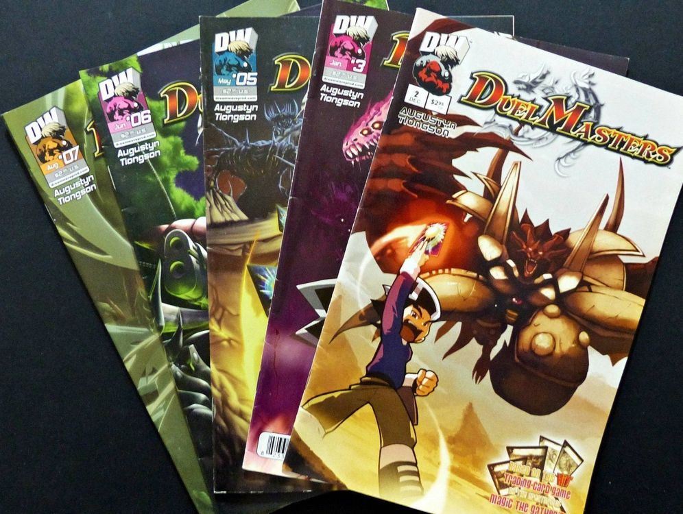DUEL MASTERS LOT 5 DREAMWARE COMICS 2003 SHOBU JAPAN SERIE | Kaufen auf ...