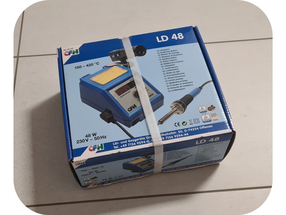 Lötstation CFH LD-48 / Station de soudure CFH LD-48 (Neu und originalverpackt) in Mont-la-Ville ...