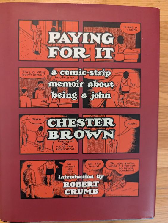 Comic: Chester Brown - Paying for it - Top Zustand (Gebraucht) in JONA ...