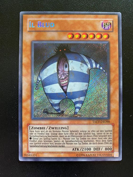 Yu-Gi-Oh! Il Blud TAEV-DE088 Unlimited Secrete Rare | Kaufen auf Ricardo