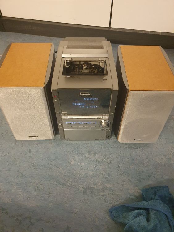 Panasonic sa-pm28 5×Cd und Cassette Funktionieren gebraucht (Gebraucht ...