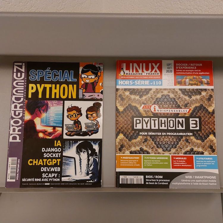 Langage de programmation Python (lot) (Gebraucht) in Genève für CHF 2 ...