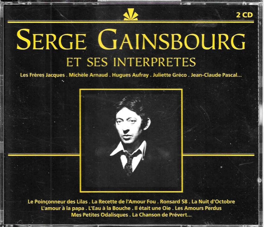 Serge Gainsbourg 2 CD's - Et ses interprètes (Gebraucht) in Savagnier ...