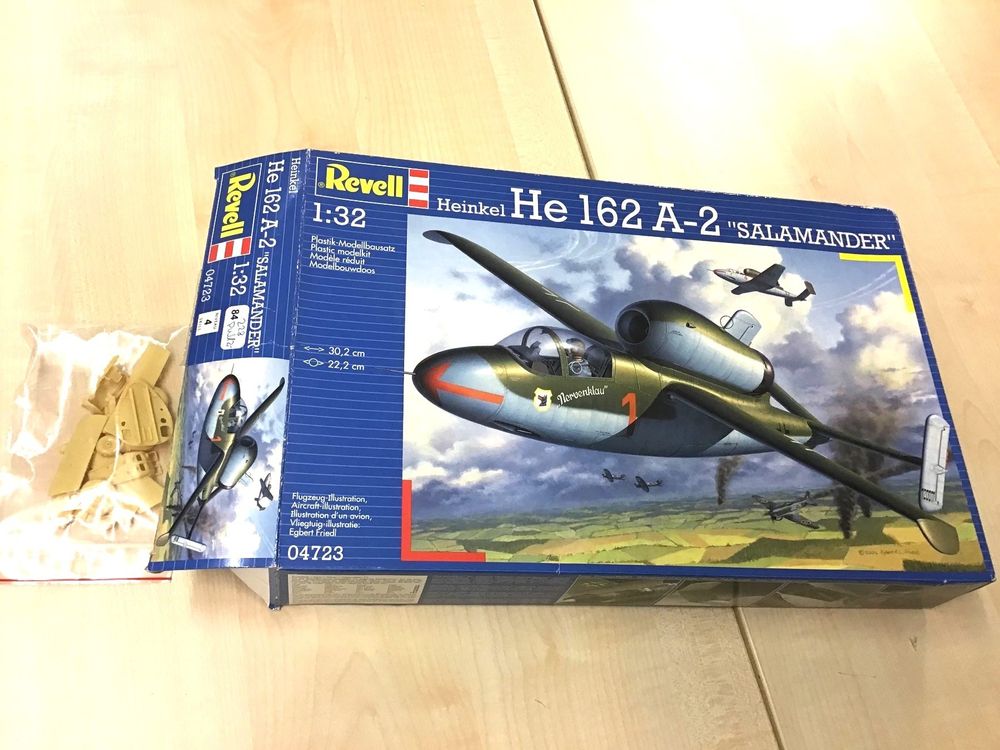 Revell Kit #04723 1-32 Heinkel He-162A-2 Salamander + Acces | Kaufen ...