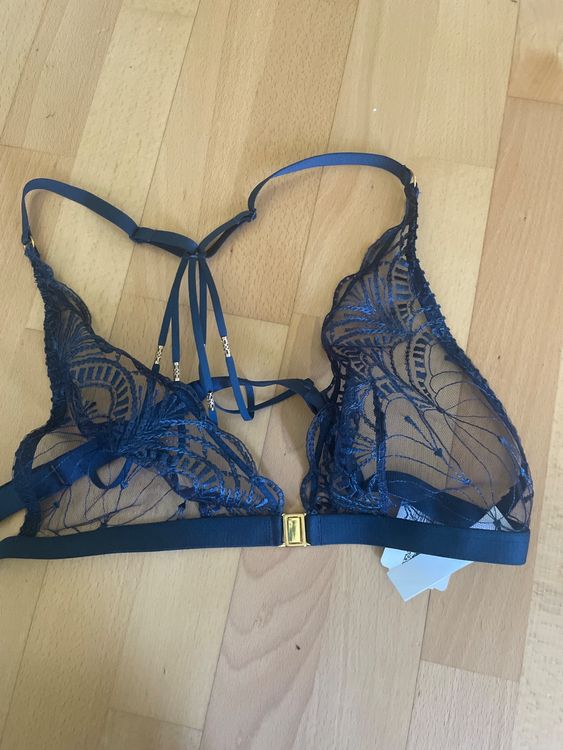 Aubade Bra BH Soutien-gorge Triangle bralette Cyan L (Neu und ...