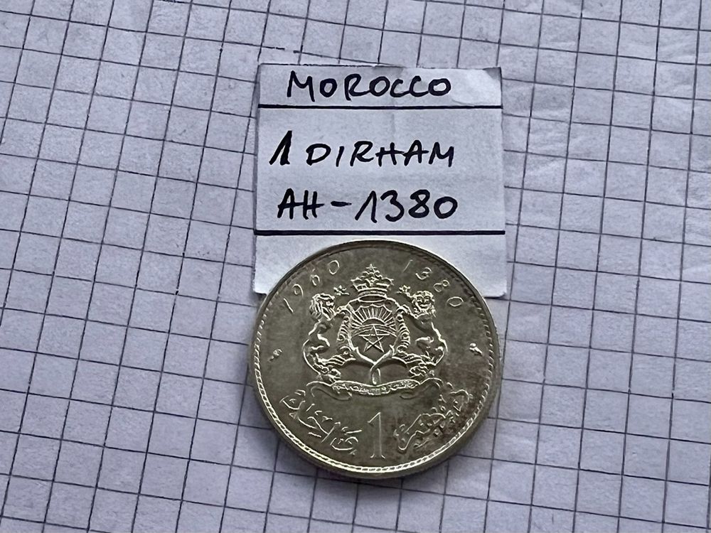 Morocco 1 Dirham 1960 (Neu (gemäss Beschreibung)) in Zürich für CHF 5 ...
