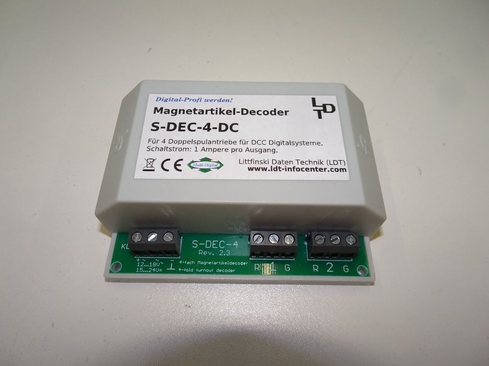 Littfinski Magnetartikel Decoder S-Dec-4-DC Digital (Gebraucht) in Emmenbrücke für CHF 20.9 ...