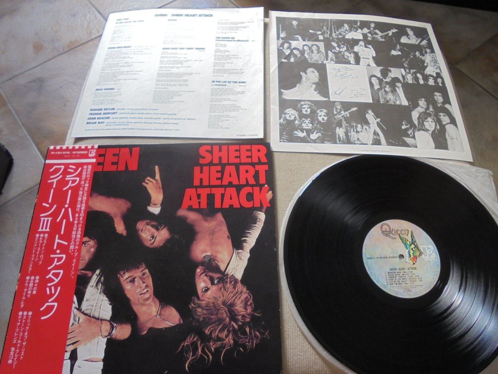 QUEEN " Sheer Heart Attack " LP Japan (Gebraucht) in Crissier für CHF 31 – mit Lieferung auf ...