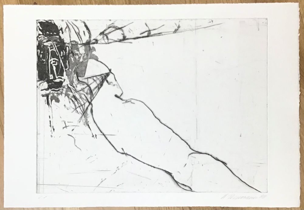 Hans THOMANN (1957) Sehr Seltener Radierung Handsigniert (Gebraucht) in Root für CHF 10 – mit ...