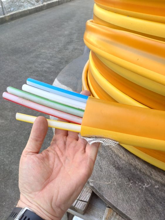 Microrohr Verbund / Speedpipe / Blow Fiber / LWL / Glasfaser (Gebraucht ...