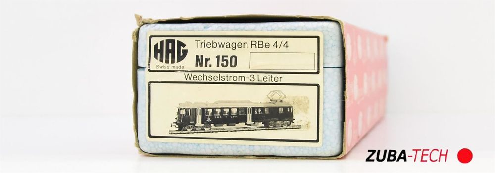 HAG 150 E-Triebwagen RBe 4/4 SBB H0 WS | Kaufen auf Ricardo